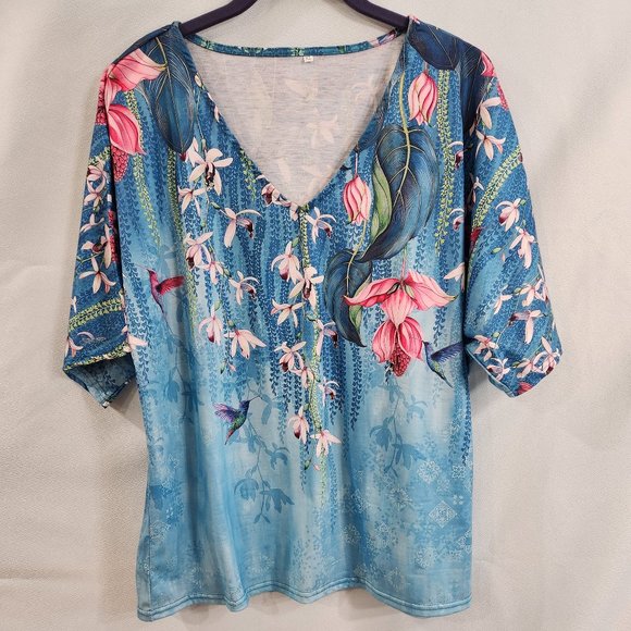 Tops | Hummingbird Blouse | Poshmark
